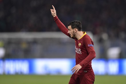 Alessandro Florenzi Roma During Uefa Champions Editorial Stock Photo ...