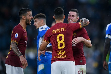 Jordan Veretout Roma Scores First Goal Editorial Stock Photo - Stock ...