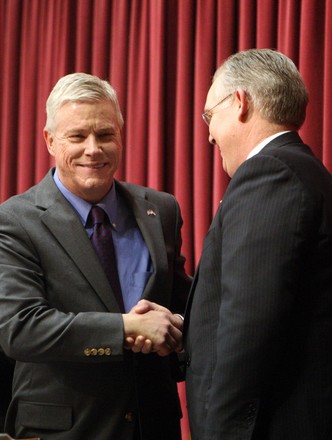 Missouri Lt Governor Peter Kinder L Editorial Stock Photo - Stock Image ...
