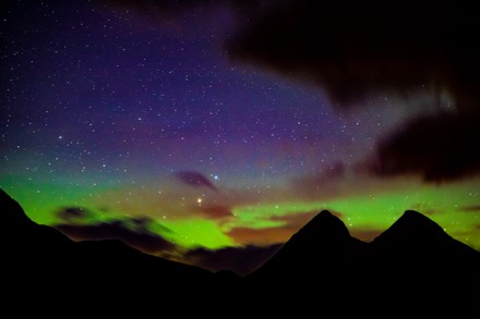 Aurora Known Northern Lights Polar Lights Editorial Stock Photo - Stock ...