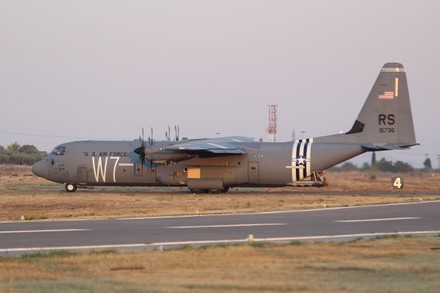 Iconic C130 Military Transport Turboprop Aircraft Redaktionelles ...