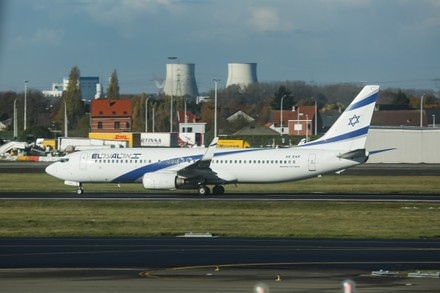 El Al Israel Airlines Boeing 737800 Editorial Stock Photo - Stock Image ...