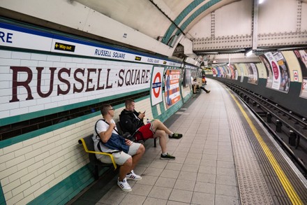 Russell Square Tube Station London Underground Editorial Stock Photo ...