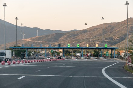 Road Toll Station On Greek Highway Editorial Stock Photo - Stock Image ...