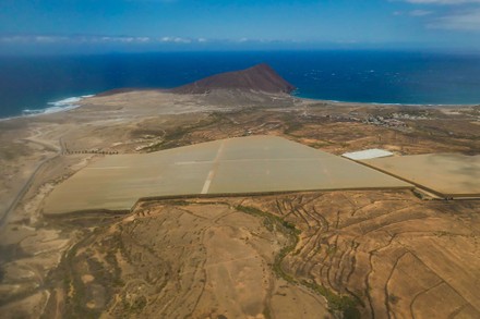 Aerial View La Roja Volcano Red Editorial Stock Photo - Stock Image ...