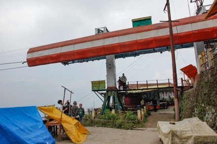 Darjeeling Ropeway Cable Car Connecting Darjeeling Editorial Stock ...