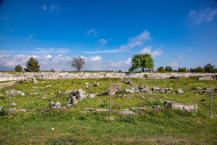 Archeological Site Pella Ancient Capital Greek Editorial Stock Photo ...