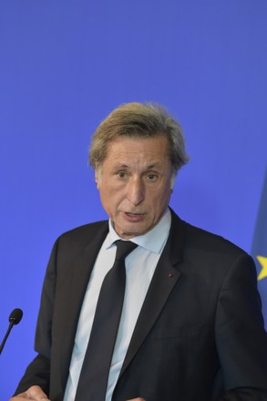 Patrick De Carolis Mayor Arles Gives Editorial Stock Photo - Stock ...