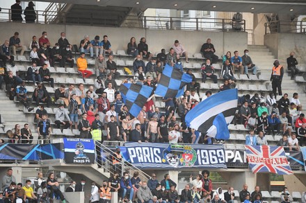 Paris Fc Fans During League 2 Editorial Stock Photo - Stock Image ...