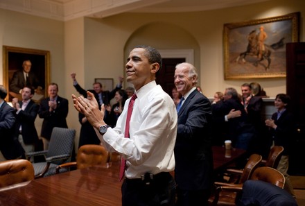 Us President Barack Obama Vice President Editorial Stock Photo - Stock ...