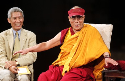 Dalai Lama Speaks During Panel Discussion Editorial Stock Photo - Stock ...