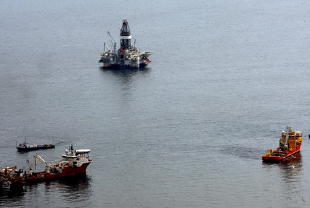 Transocean Development Driller Ii Drills Relief Editorial Stock Photo ...