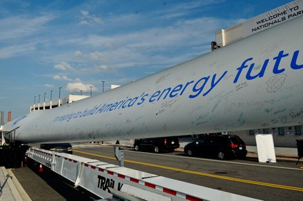 General Electric Ge Wind Turbine Displayed Editorial Stock Photo ...