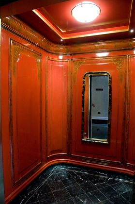 Red Lift Savoy Hotel London England Editorial Stock Photo - Stock Image ...