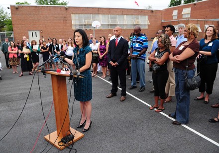 Dc Public Schools Chancellor Michelle Rhee Editorial Stock Photo ...