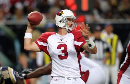 Arizona Cardinals Quarterback Derek Anderson Throws Editorial Stock ...
