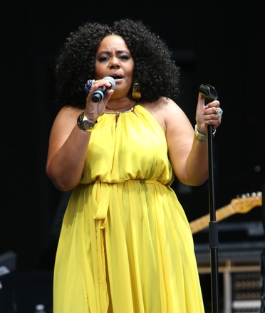 Teisha Brown Brownstone Performs Dell Music Editorial Stock Photo ...