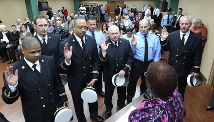 Seven St Louis Firefighters Take Oath Editorial Stock Photo - Stock ...