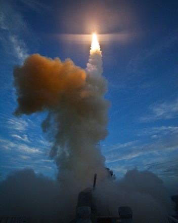 Standard Missile 3 Sm3 Block 1a Editorial Stock Photo - Stock Image ...