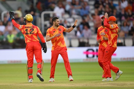 BENNY HOWELL BIRMINGHAM PHOENIX CELEBRATE WICKET Editorial Stock Photo ...