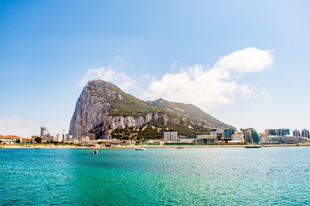 Daily Life Gibraltar Overseas Territory Headland Editorial Stock Photo ...