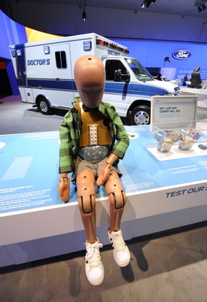 Crash Test Dummy On Display La Editorial Stock Photo - Stock Image ...