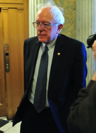 Sen Bernard Sanders Ivt Arrives Cast Editorial Stock Photo - Stock ...