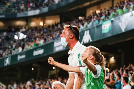 Real Betis Fans Celebrate Goal During Editorial Stock Photo - Stock ...