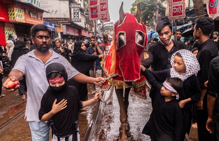 SHIA'S BEGIN MOURNING FIRST NIGHT MUHARRAM Editorial Stock Photo ...