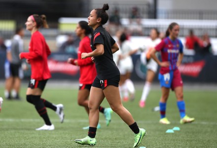 Olympique Lyonnais Feminin v Portland Thorns, Women's International ...