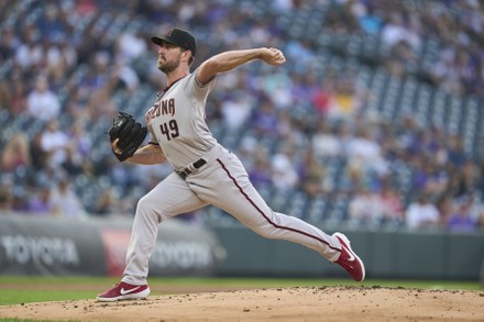 Arizona Pitcher Tyler Gilbert 49 Throws Editorial Stock Photo - Stock ...