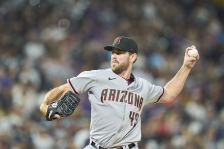 Arizona Pitcher Tyler Gilbert 49 Throws Editorial Stock Photo - Stock ...