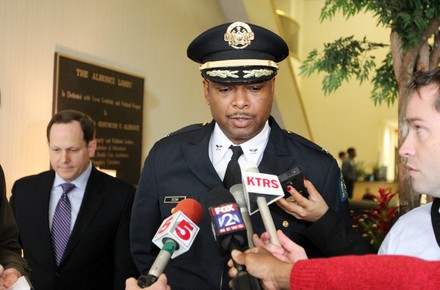 St Louis Police Chief Dan Isom Editorial Stock Photo - Stock Image ...