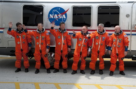 Crew Nasas Space Shuttle Endeavour Greg Editorial Stock Photo - Stock ...