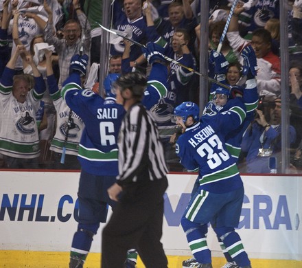 Vancouver Canucks Chris Higgins Facing Sami Editorial Stock Photo ...