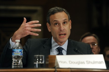 Irs Commissioner Douglas Shulman Testifies Before Editorial Stock Photo ...