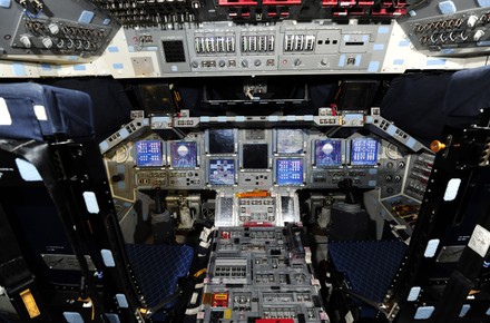 View Flight Deck Nasas Space Shuttle Editorial Stock Photo - Stock ...