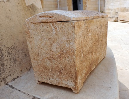 2000 Year Old Ossuary Shown By Editorial Stock Photo - Stock Image ...