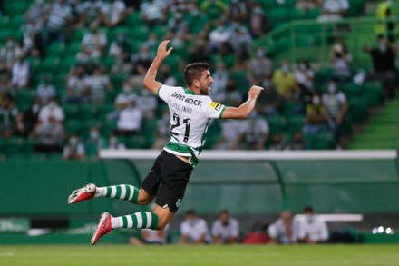 Paulinho Sporting Cp Action During Liga Editorial Stock Photo - Stock ...