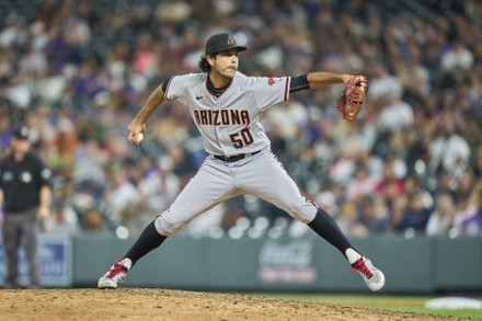 Arizona Pitcher Noe Ramirez 50 Throws Editorial Stock Photo - Stock ...