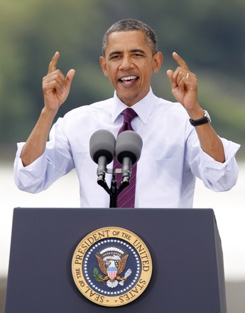 President Barack Obama Pushes Congress Pass Editorial Stock Photo ...