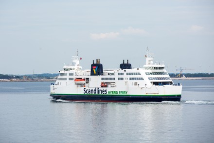 Scandlines Hybrid Ferry Runs Between Rodby Editorial Stock Photo ...