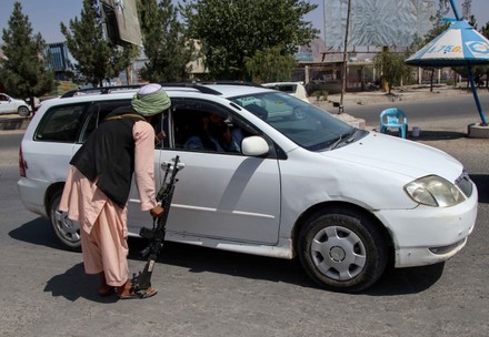 Taliban Check Vehicles Check Point Kandahar Editorial Stock Photo ...