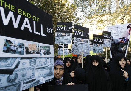 Iranian Women Gather Front Swiss Embassy Editorial Stock Photo - Stock ...