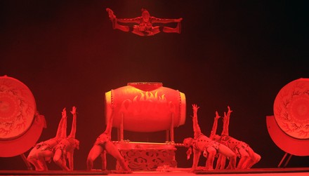 Chinese Acrobats Dancers Perform Beijings Most Editorial Stock Photo ...