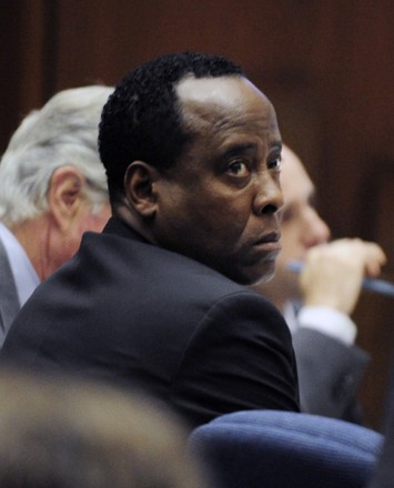 Dr Conrad Murray Listens During Testimony Editorial Stock Photo - Stock ...