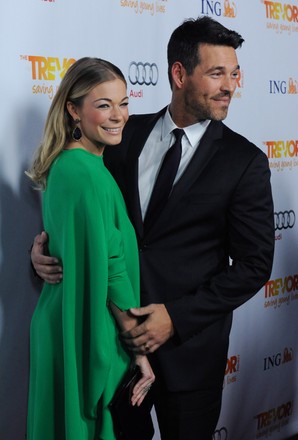 Singer Leann Rimes Her Husband Actor Editorial Stock Photo - Stock ...