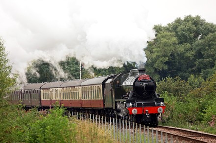 45596 Bahamas Steam Locomotive On Heritage Editorial Stock Photo ...