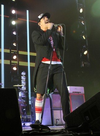 Rhcp Perform in Florida, Sunrise, United States - 03 Apr 2012 Stock ...