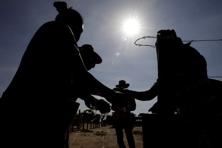Group Wayuu Indigenous People Washing Their Editorial Stock Photo ...